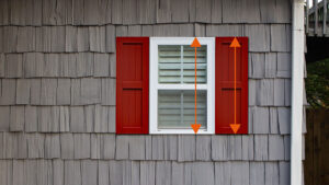 How to Measure For Exterior Composite Shutters - Step-by-Step Instructions