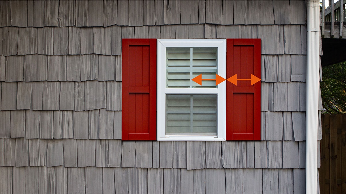 How to Measure For Exterior Composite Shutters - Step-by-Step Instructions